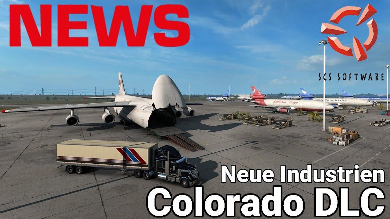 ATS Colorado DLC NEWS 🚨 Colorado New Industries I AMERICAN TRUCK ...
