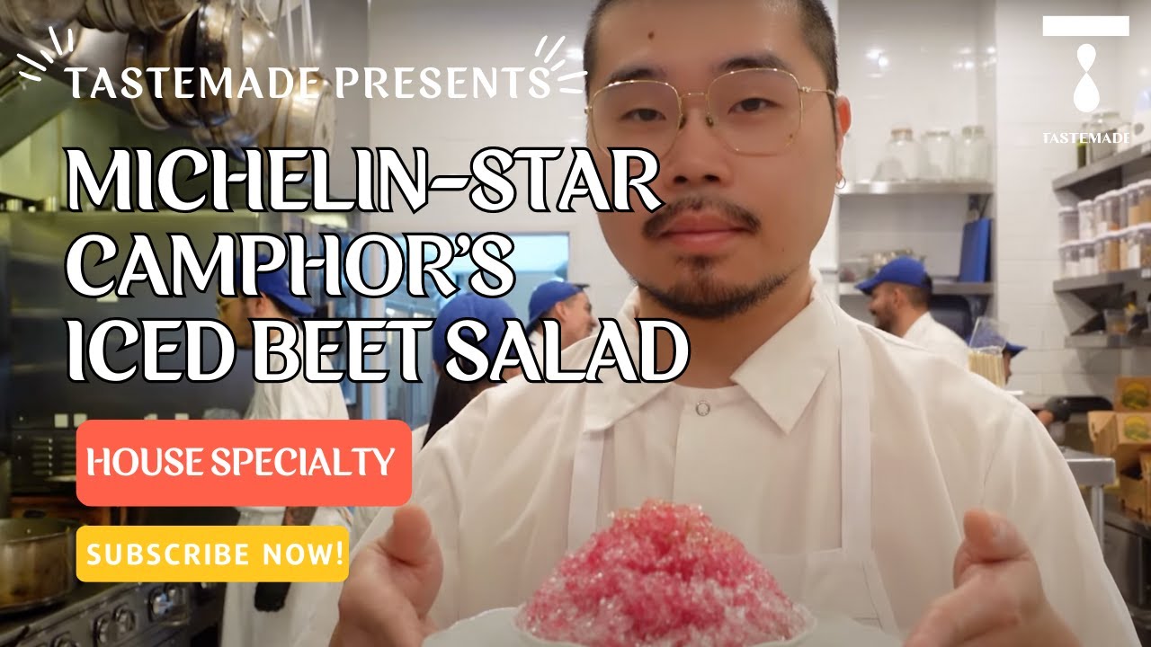 Michelin Star Magic: Camphor Delights & Iced Beet Salad REVEALED! - YouTube