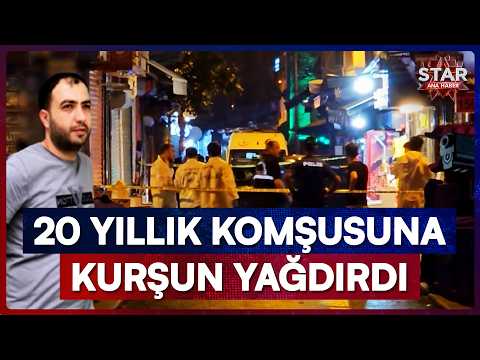 Gürültü Kavgası Kanlı Bitti: Komşusunu Öldürüp Rahatça Evine Gitti! | Star Ana Haber