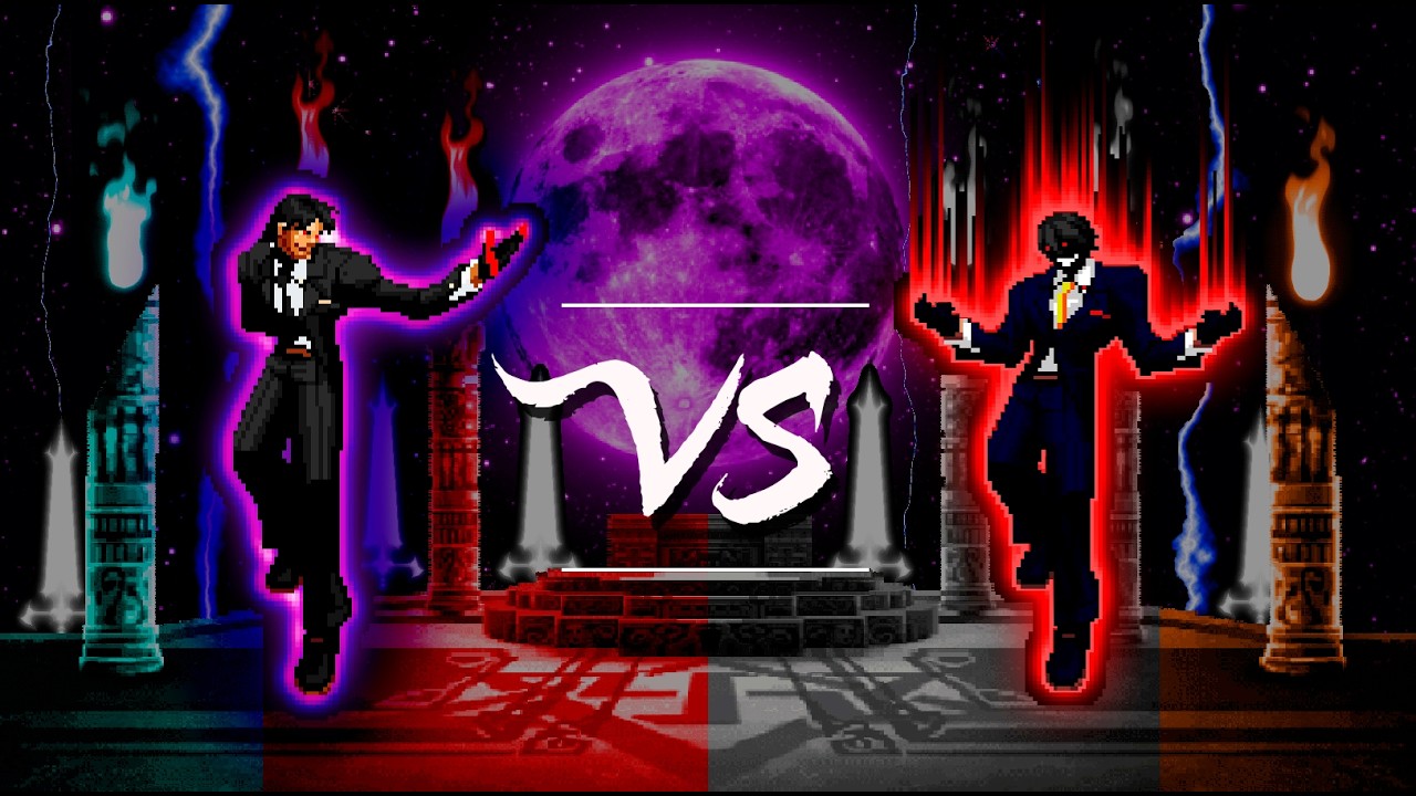 [KOF MUGEN] Kronos VS Berserk Kazuya. - YouTube