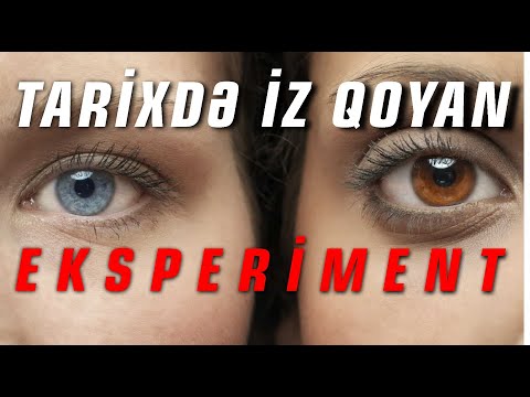 Mavi gözlər - qəhvəyi gözlər eksperimenti (Jane Elliott)
