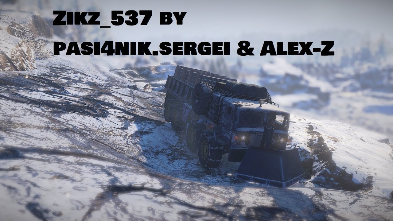 SnowRunner:Zikz_537 by pasi4nik.sergei & Alex-Z - YouTube