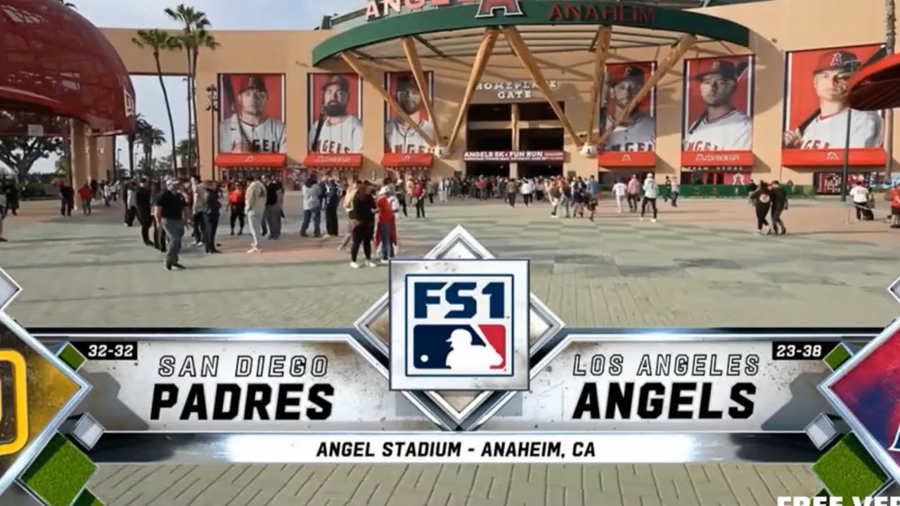 Padres vs Angels MLB On FS1 Intro/Theme 6/5/24 | MLB 2024 - YouTube