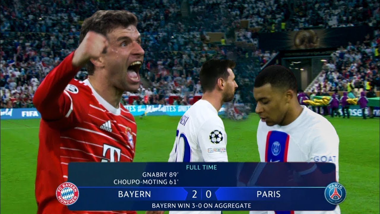 Bayern vs PSG 3-0 Extended Highlights | Round of 16 | #UCL 2023 - YouTube