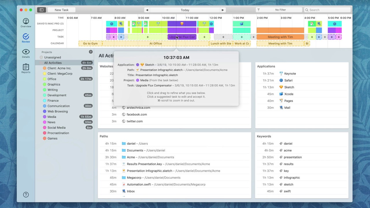 3. Manual Capture — Timing — Automatic Time Tracking for Mac - YouTube
