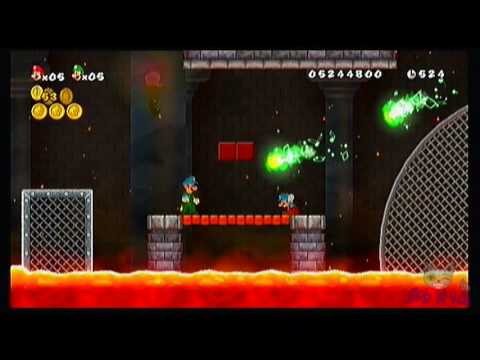 New Super Mario Bros. Wii - World 5-Castle - YouTube