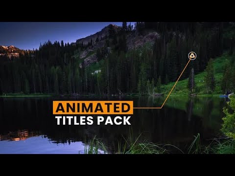 Stylish Call Out Titles Premiere Pro Templates - YouTube