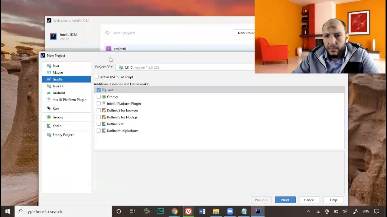 6 Java Web IDE, create first java project with IntelliJ Idea - YouTube