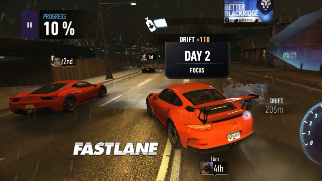 NFS No Limits 'FastLane' Porsche 911 GT3 RS| DAY 2 - YouTube