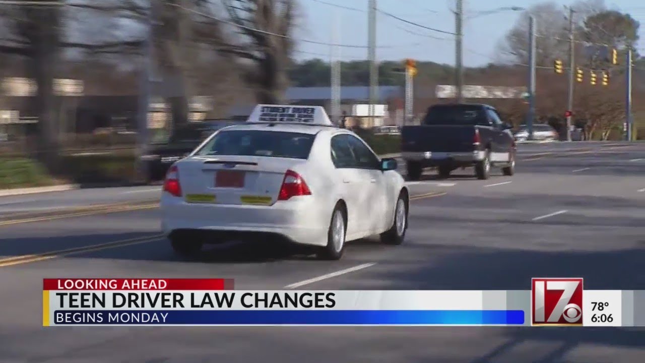 NC driver license requirements for youths starts Monday - YouTube
