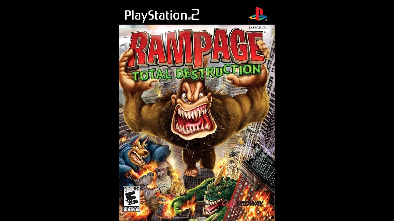 Me Playing Rampage: Total Destruction For The PS2 (Part 1) - YouTube