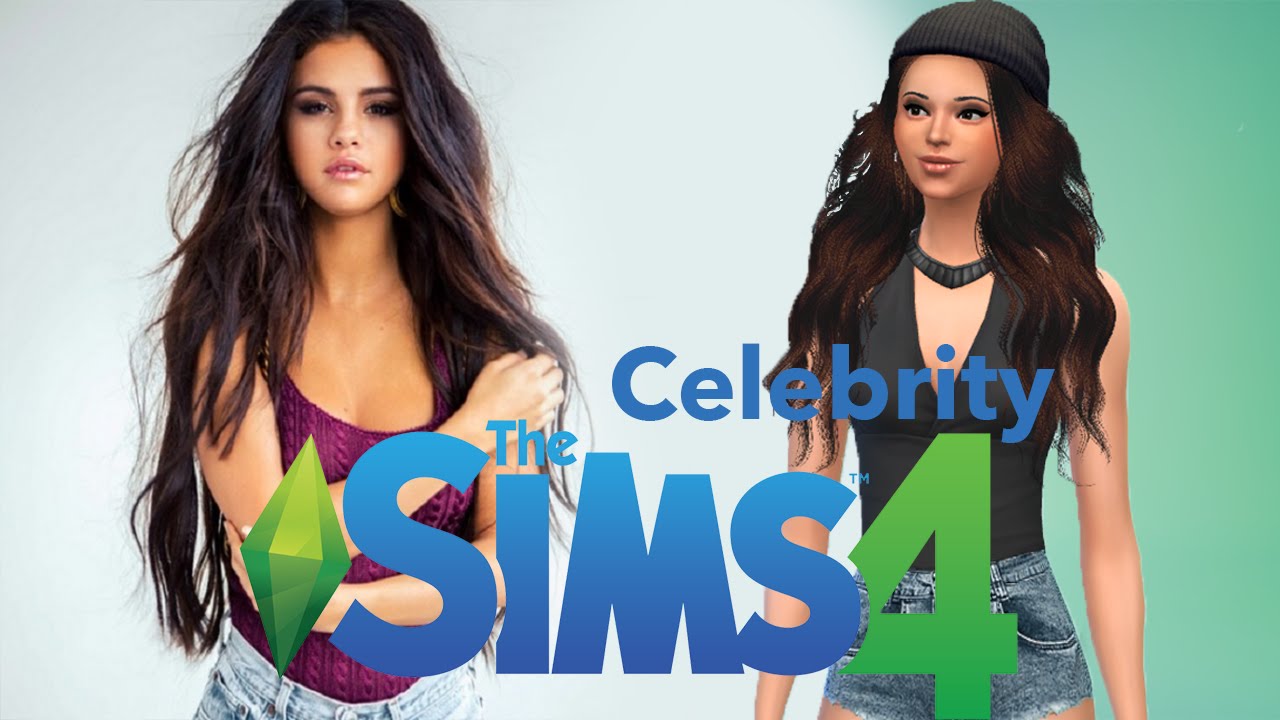 I Made Selena Gomez (CAS) | The Sims 4 - YouTube