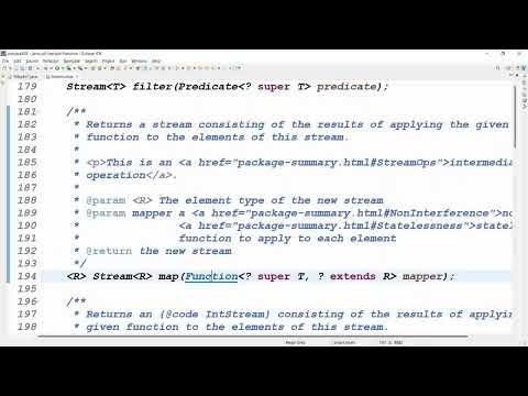 COREJAVA || JAVA-8 FEATURES || Session=5 || map() method int,Stringdata || BY MR.RATAN ...
