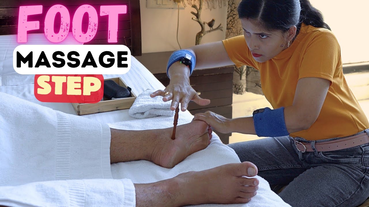 Foot Massage simple steps for deep sleep, I have Cure Foot Tissues Pain ...
