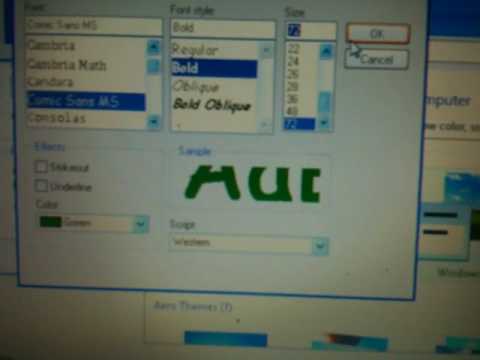 Marquee Screensaver on Windows 7 - YouTube