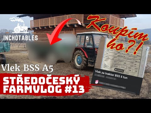 Středočeský FarmVlog #13 - Zetor 5611 - Vlek BSS A5 /// Kupuji vlek k traktoru?🚜💨 - YouTube