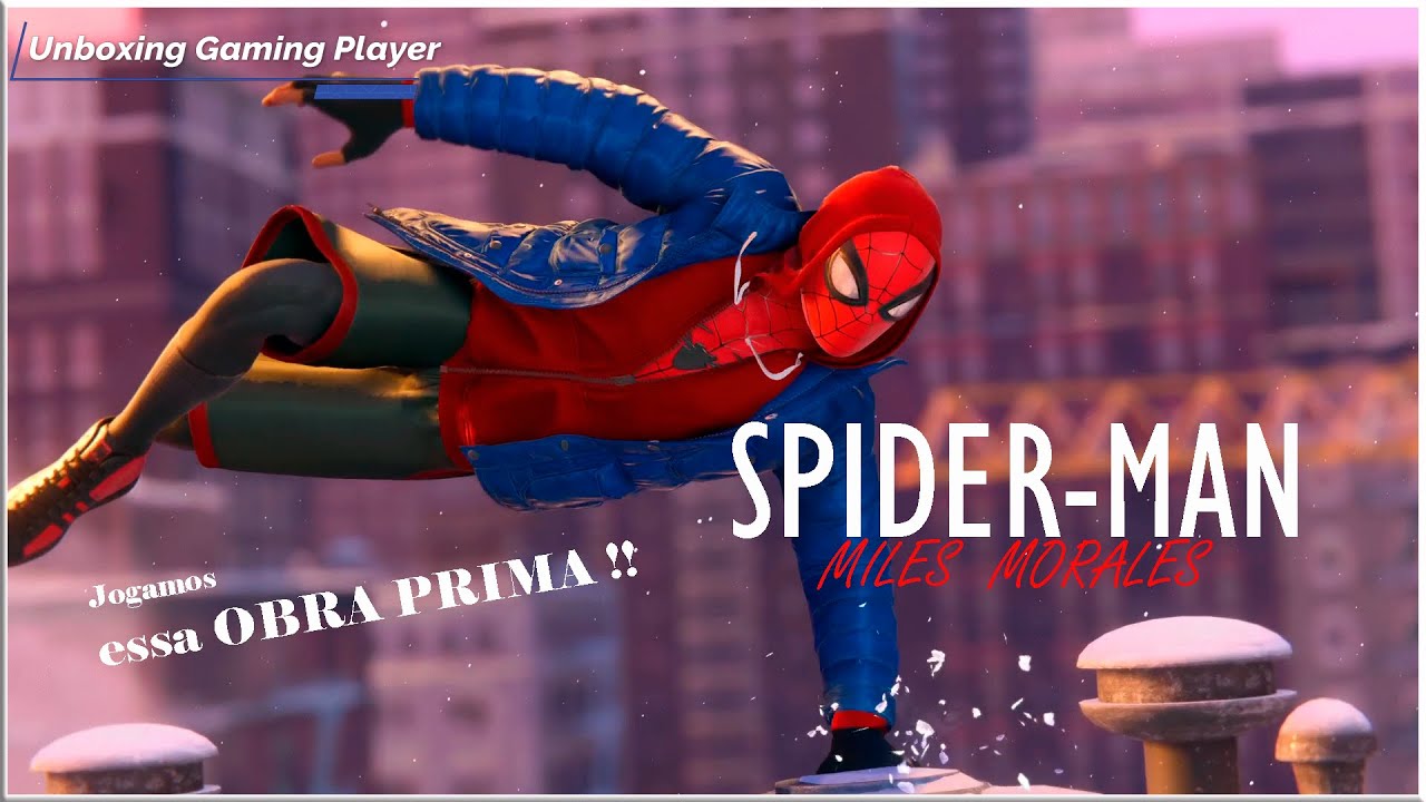 SPIDER MAN MILE MORALES O início em modo desempenho!! - YouTube
