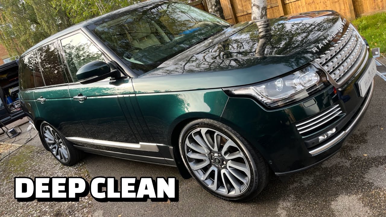 Deep Clean & Scratch Removal - Range Rover - ASMR - YouTube