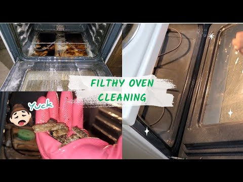 Natural Oven Cleaning (In 1 Hour) - YouTube