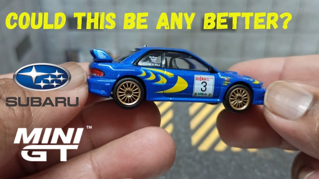 UNBOXING MINI GT 1:64 Subaru Impreza WRC97 1997 Rally Sanremo Winner ...