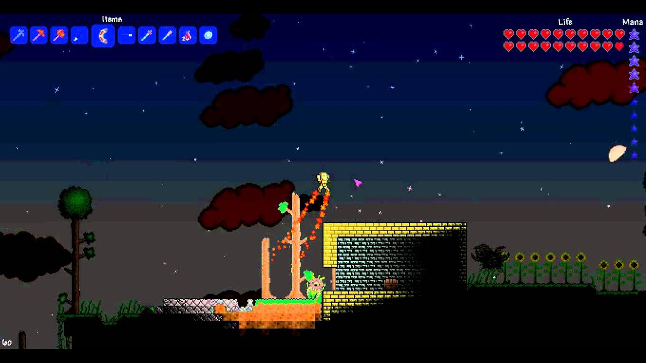 Terraria: Enemy Log - Eater of Souls - YouTube