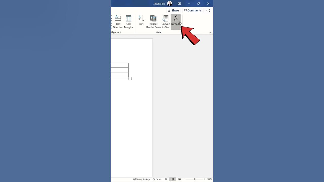 Mastering FORMULAS in Microsoft Word Tables! - YouTube