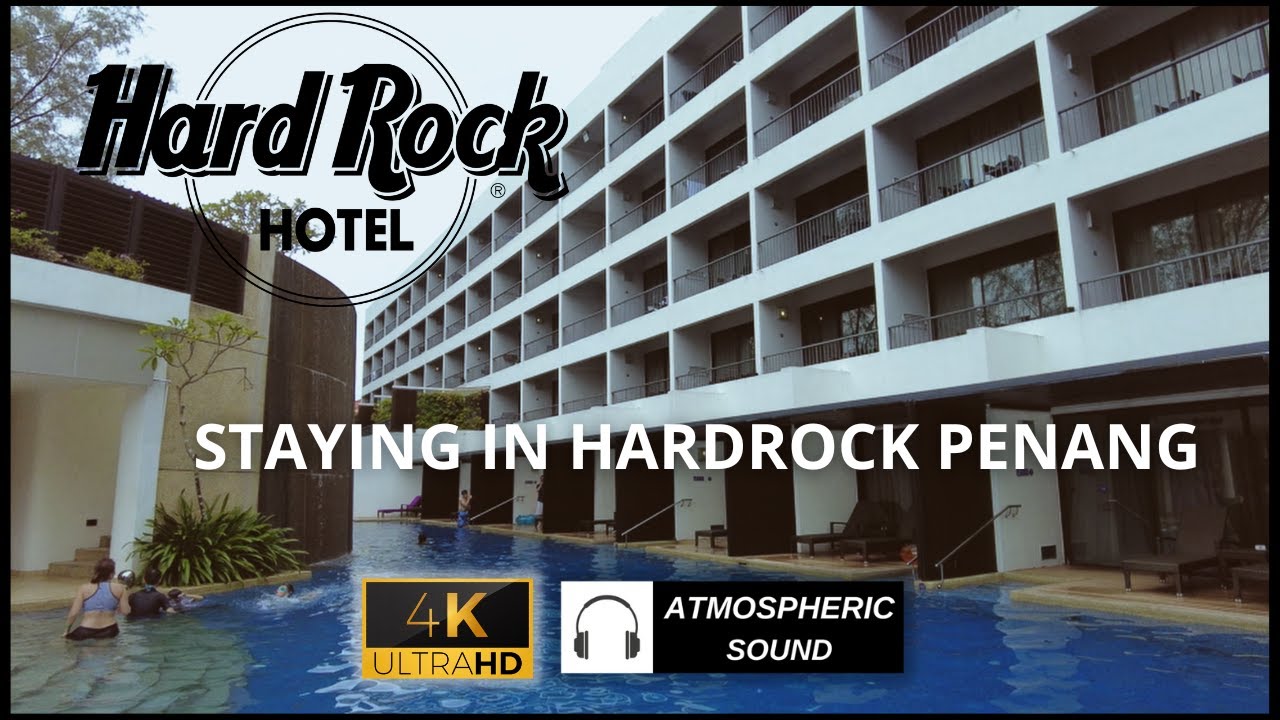 [4K] Staying in Seaview Deluxe Room | Hard Rock Hotel Penang | A Mini ...