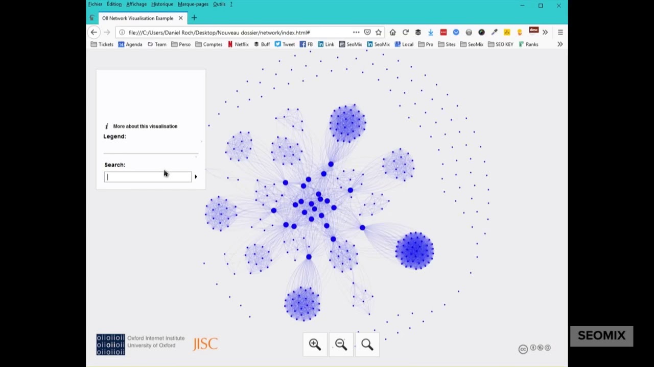 Gephi - visualisation de données SEO avec SigmaExporter - YouTube
