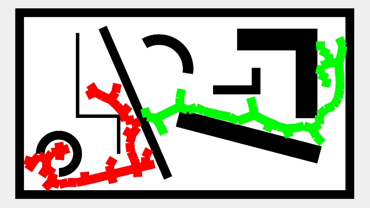 RRT Connect animation - YouTube