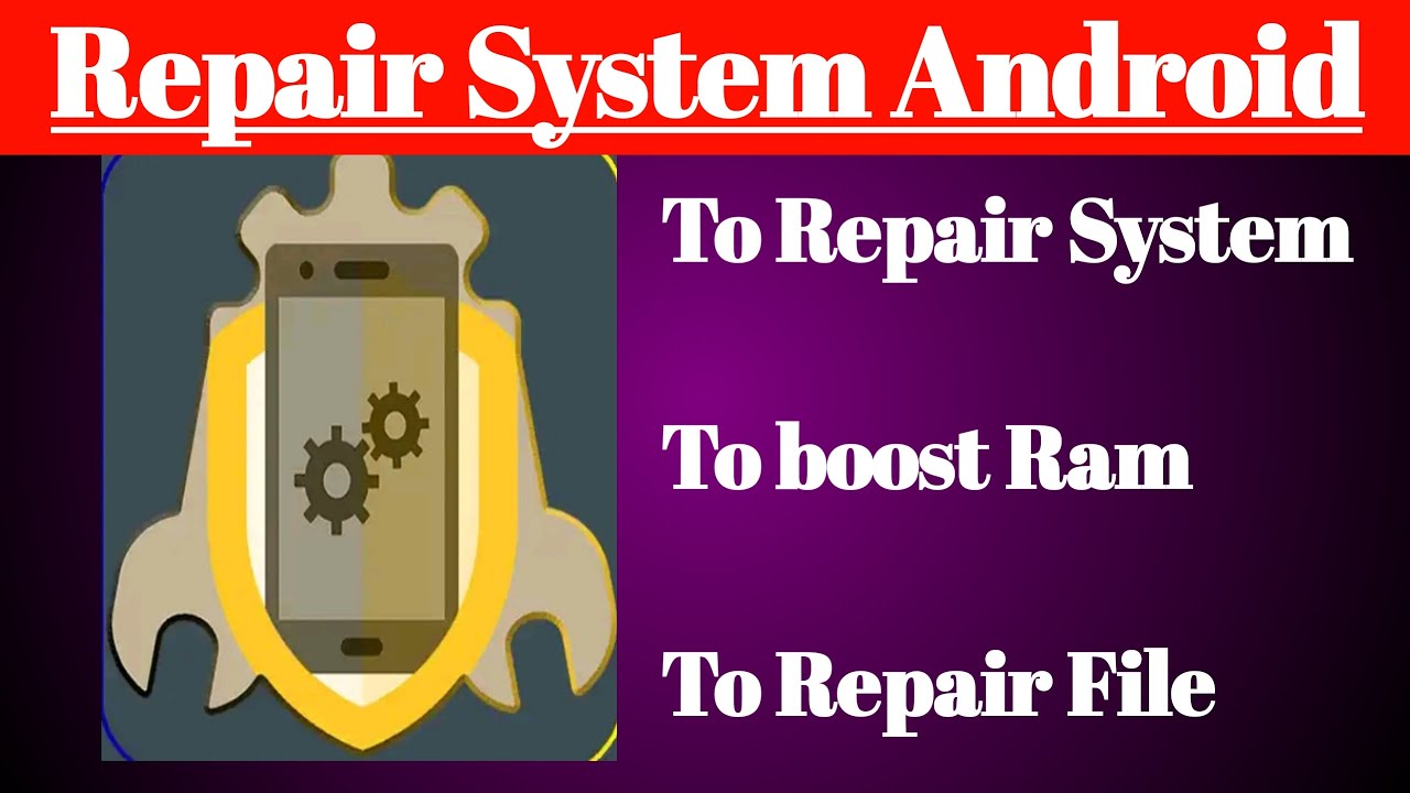 Repair system android - YouTube
