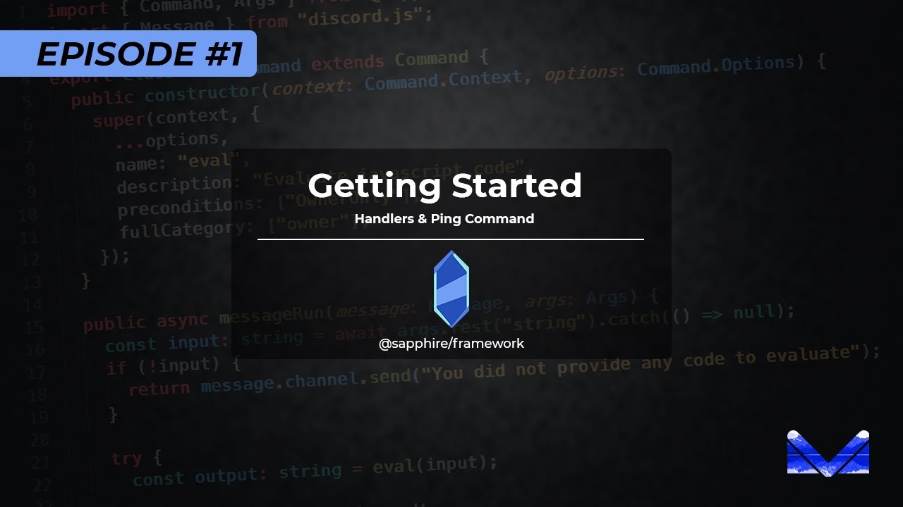 E1 Discord Bot Tutorial Getting Started Handlers And Ping Command Youtube 9340