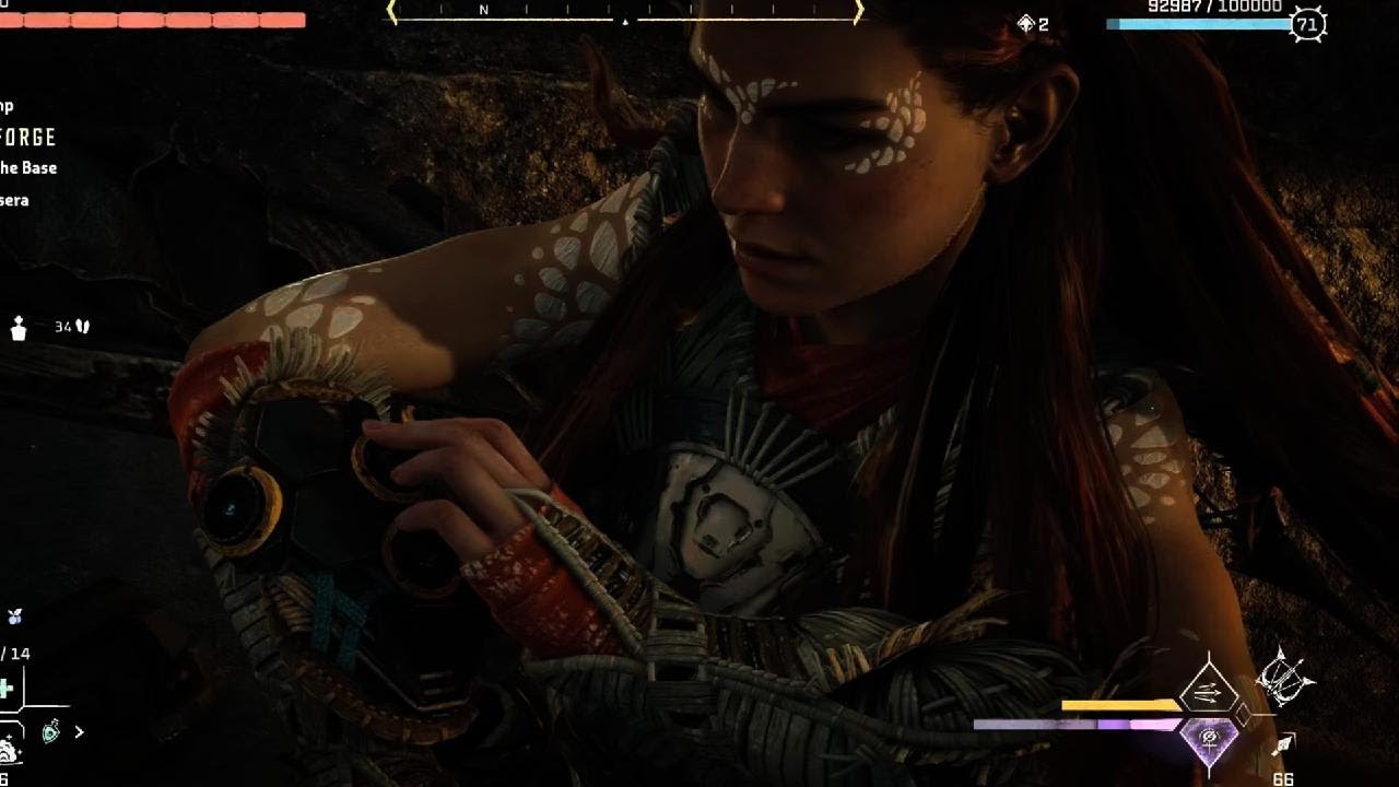 Horizon Forbidden West - First Forge - stealth + aggressive melee tactics - YouTube