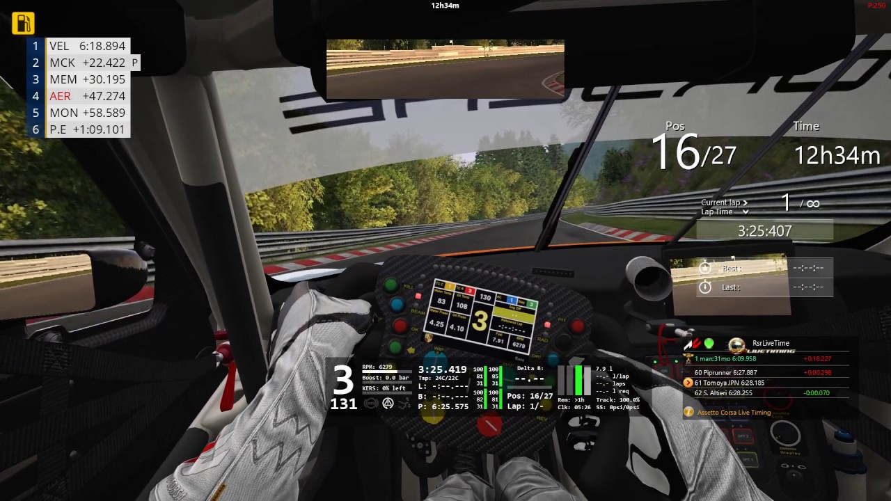 Real Head Motion テストプレイ Porsche 911 RSR 2017 - YouTube