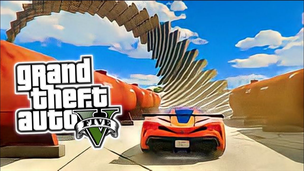 GTA 5 PARKOUR RACE | GTA ONLINE PARKOUR STUNT RACES #3 @anmolgamexlive ...