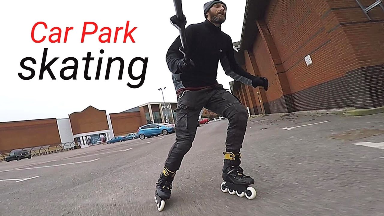 Inline skating - A car park is all you need for endless fun - YouTube