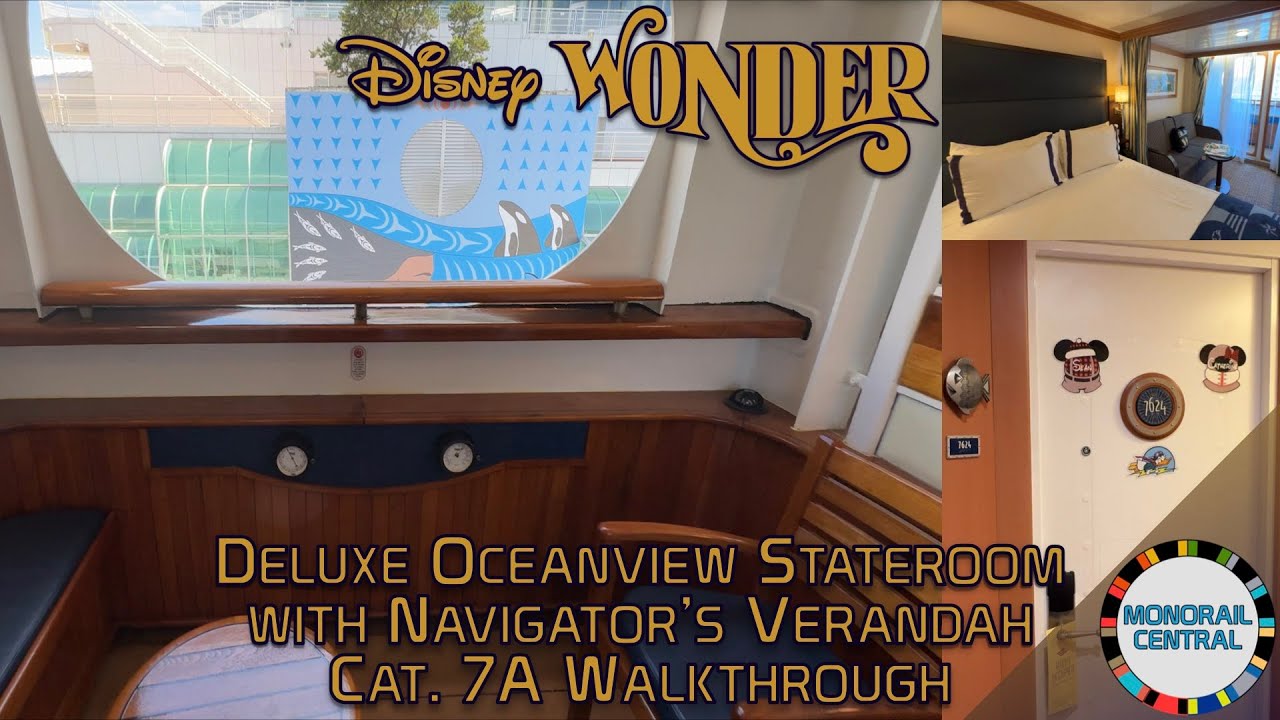 Deluxe Oceanview Stateroom w/ Navigator’s Verandah (Category 7A ...