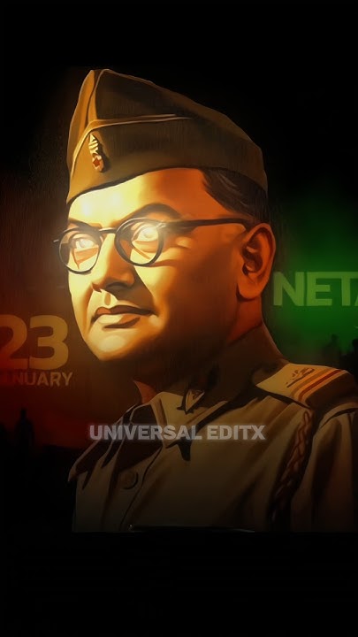 23 january Netaji Subhash Chandra Bose🇮🇳janm din|edit #attitude #edit #viralvideo #netaji # ...