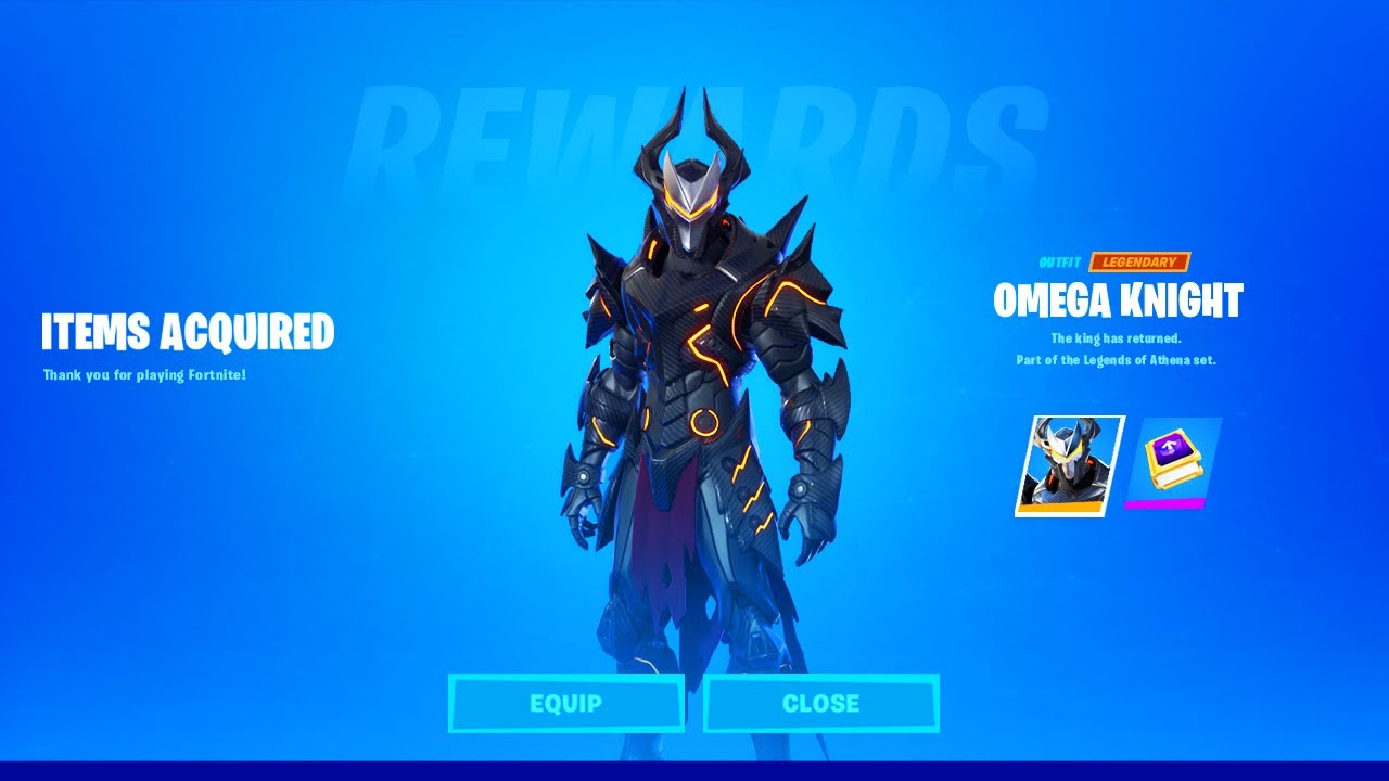 HOW TO UNLOCK OMEGA KNIGHT SKIN BUNDLE IN FORTNITE! @Incredilag