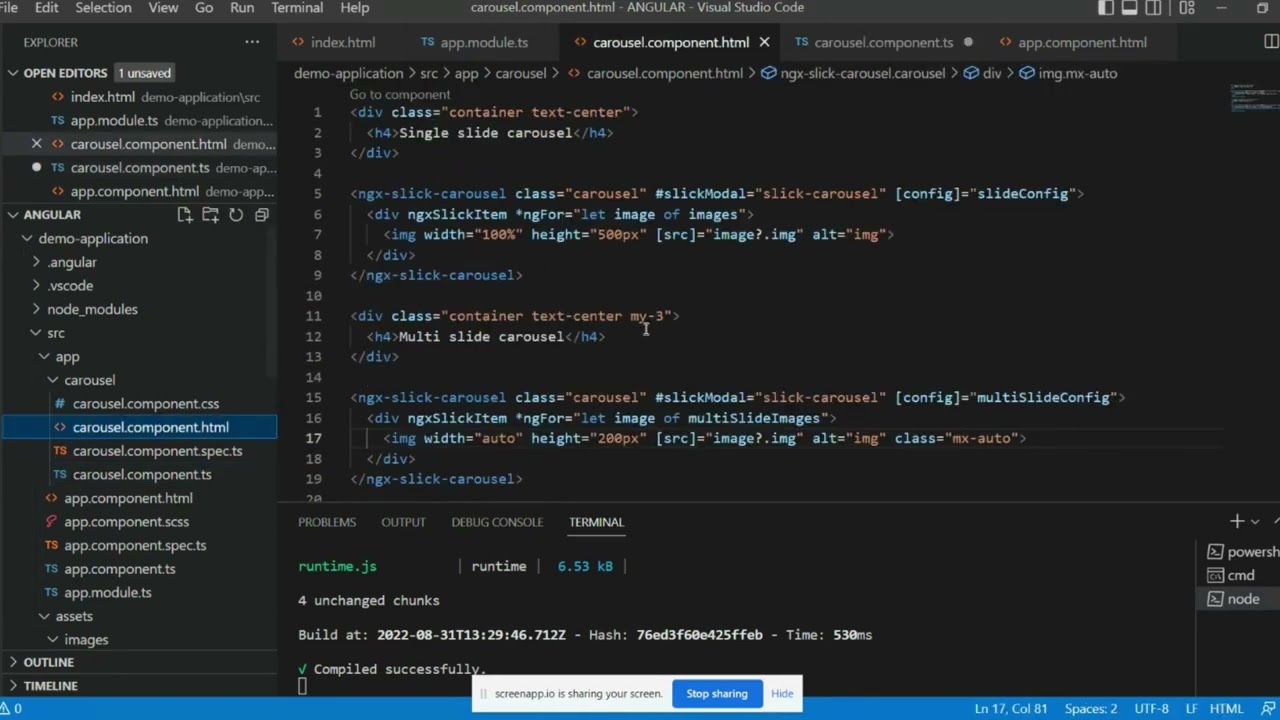 How to add fade on slick carousel - YouTube