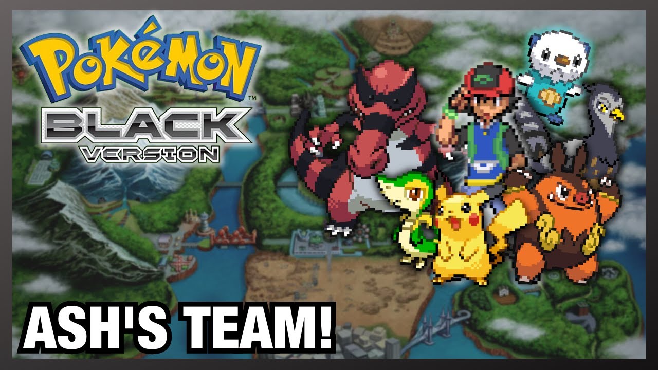 Beating Pokemon Black With Ash's Unova Team - YouTube