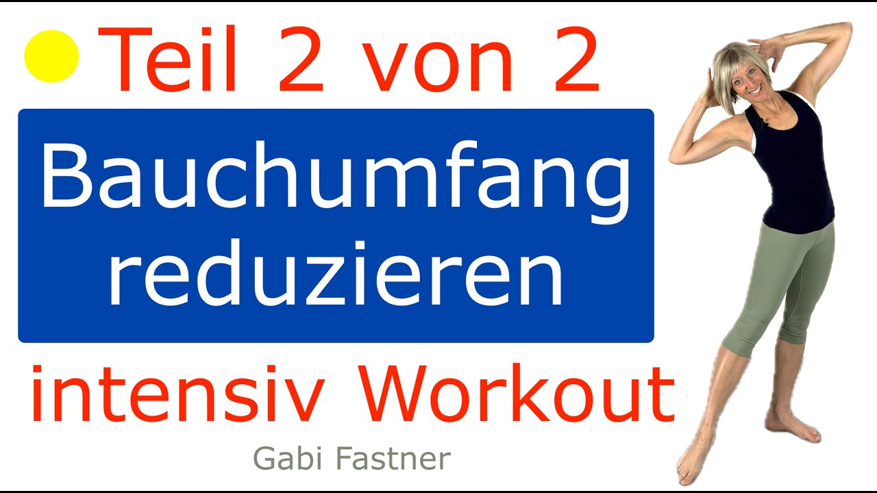 Teil 2 ️30 min. Bauchumfang reduzieren | intensives Körpermitte ...