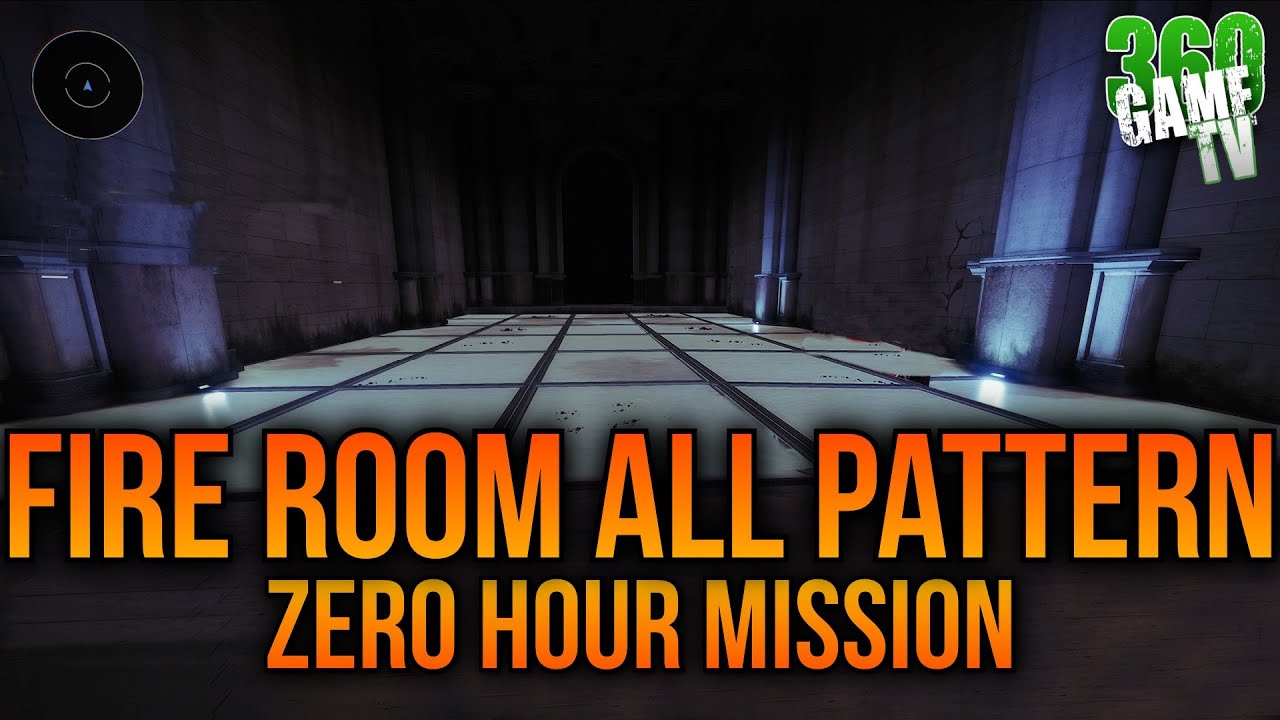Zero Hour FIRE Room ALL PATTERN NORMAL / LEGEND + BONUS TIPS - Destiny ...