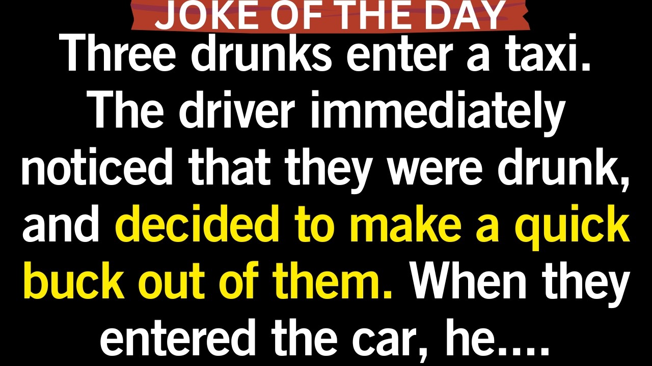 😅 Joke Of The Day! | The driver immediately noticed that they were ...