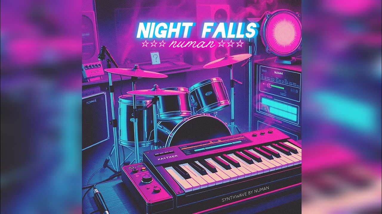 Night Falls - numan (synthwave, Punk, retrowave) - YouTube