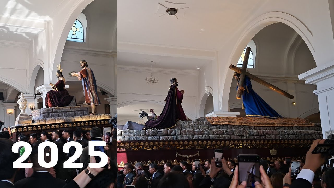 4K Salida Completa de Jesús Nazareno de los Milagros / Jueves del ...