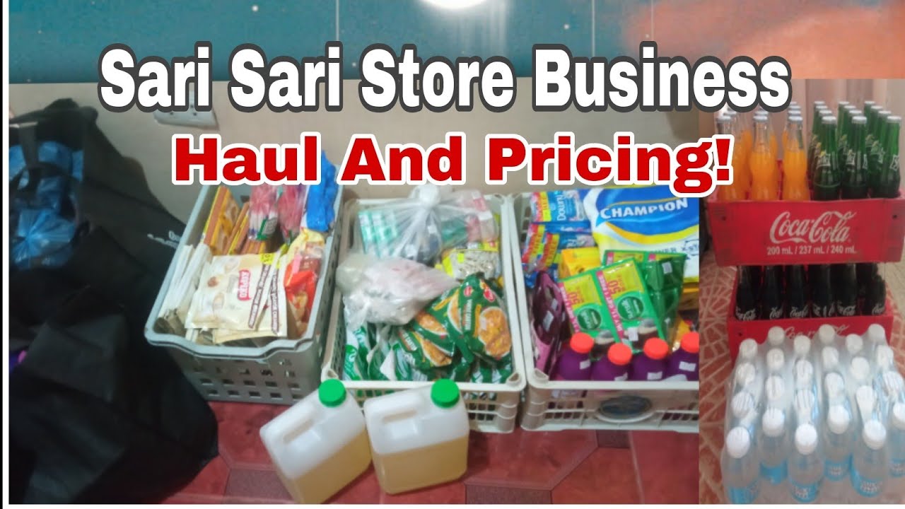SARI SARI STORE BUSINESS: HAUL & PRICING /Rubia31 Vlogs - YouTube