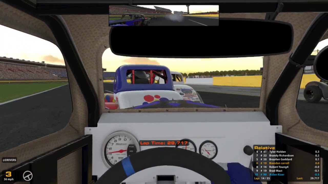 Darkmoon Summer Showdown Race 3 @ Charlotte - YouTube