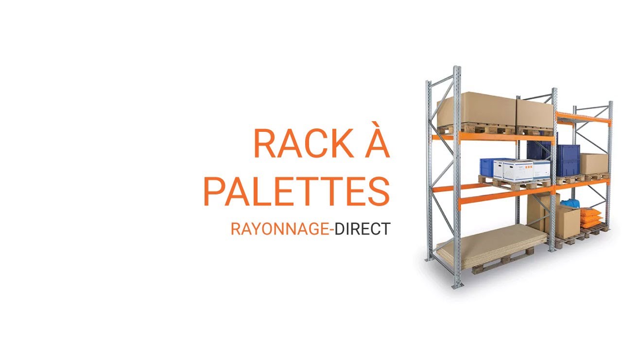Rack à palettes | rayonnage-direct - YouTube