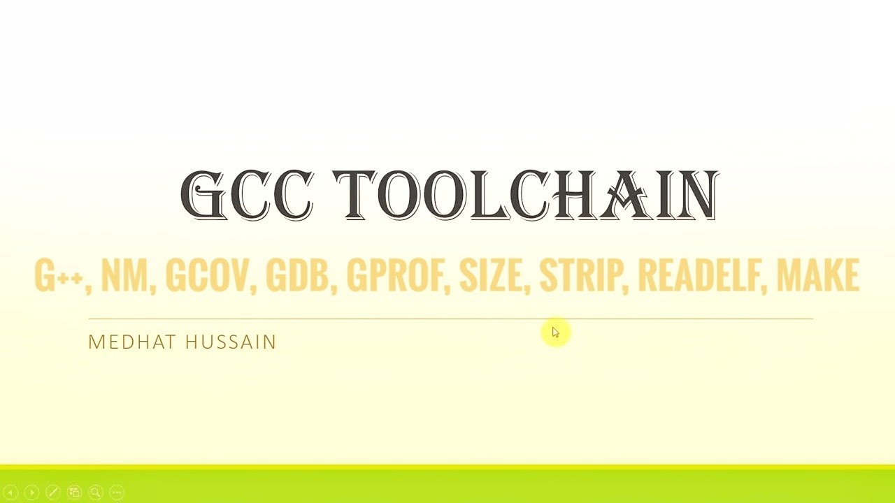Gcc Toolchain (Most Important Utilities) - YouTube