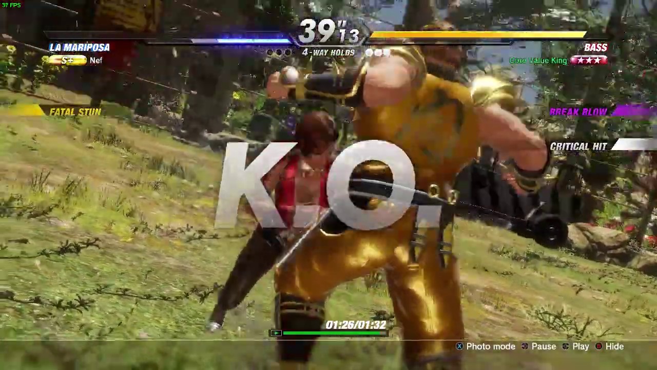 DOA6 Bass Muscle Buster a S+ lisa with core value! - YouTube